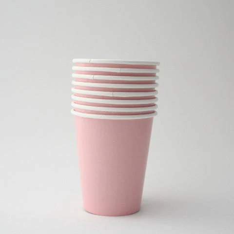 9oz Pastel Pink Paper Cup 10/pack - Best Party Supplies Store in Nigeria